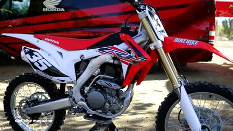 2017 Honda CRF 250 Dirt Bike Magazine YouTube