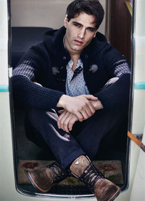 Fabio Mancini Tomas Skoloudik For Armani Jeans FW14 15
