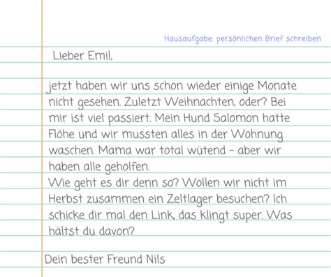 Brief Anschreiben Aufbau Zebrun Blog