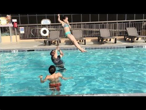 Pool Stunt Gone Wrong WK 214 Bratayley Stunts Bratayley Pool