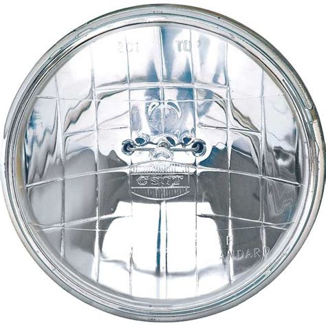 5 3 4 Halogen Crystal Clear Sealed Beam Glass Headlight Headlamp Bulbs