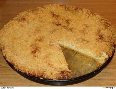 Tvarohový koláč s drobenkou recept TopRecepty cz