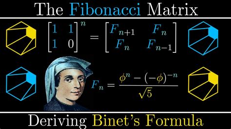 binet s formula using linear algebra fibonacci matrix youtube