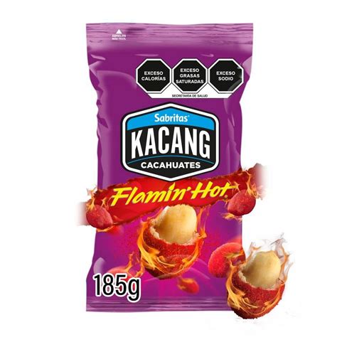 Cacahuates Sabritas Kacang Flamin Hot 185 G Walmart