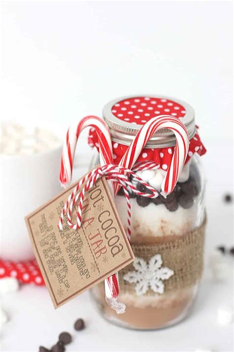 Hot Cocoa In A Jar Gift Idea The Farm Girl Gabs