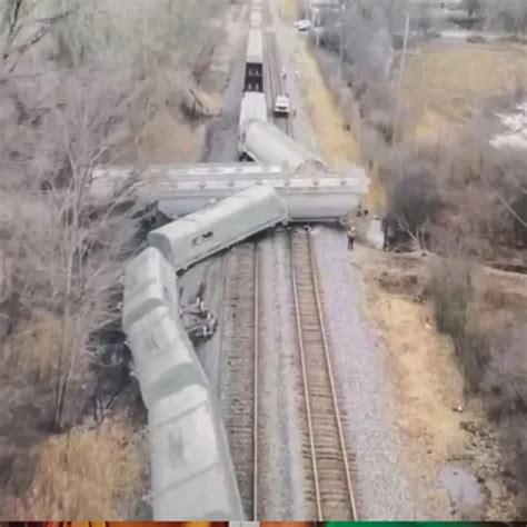 Otro tren con materiales peligrosos descarriló en Estados Unidos Filo