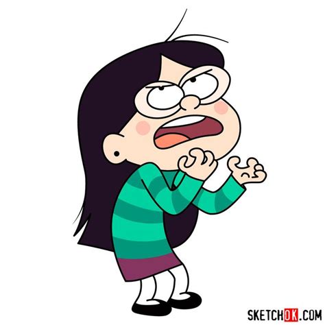 How To Draw Candy Chiu Step By Step Drawing Tutorials Cartoon Drawings Of People Cartoon