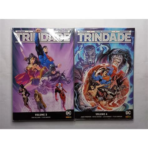 Lote Universo Dc Renascimento Batman Trindade 3 E 4 Panini 2017