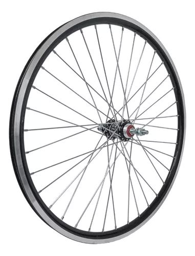 Roda Traseira Aero Aro X Cubo Rolamento Raios Grosso