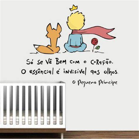 Adesivo Decorativo Parede Quarto Infantil Frase Pequeno Príncipe Raposa