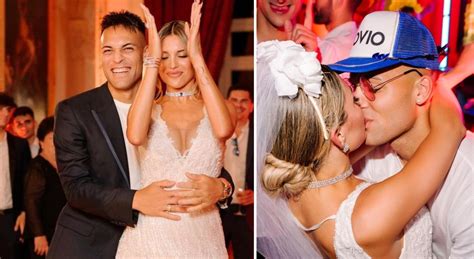 Lautaro Martinez La Dolce Dedica Alla Moglie Agustina Ma Dopo Il
