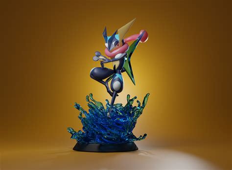GRENINJA Pre Supported 3D Printable Pokemon 3D Model 3D Printable