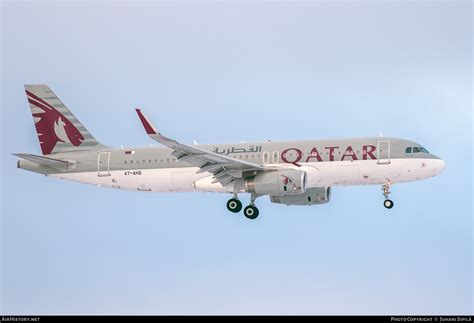 Aircraft Photo Of A7 AHQ Airbus A320 232 Qatar Airways AirHistory