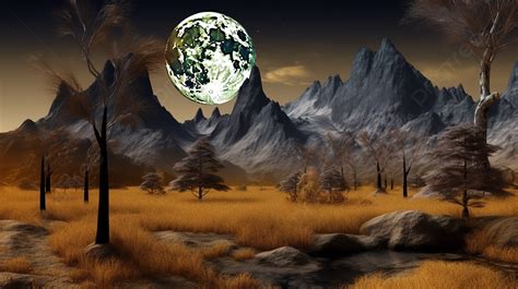 Dark Landscape Art