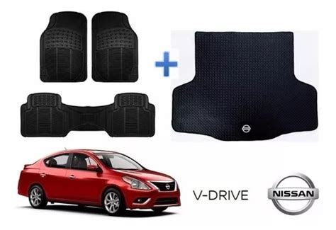 Tapetes Uso Rudo Cajuela Versa V drive 2020 2021 2022 Rb Envío gratis
