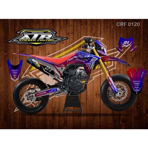 Jual Decal Sticker Motor Cross CRF 150L Fullbody Dekal Stiker CRF 150