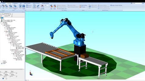 Yaskawa Robot Simulation Using MotoSim YouTube