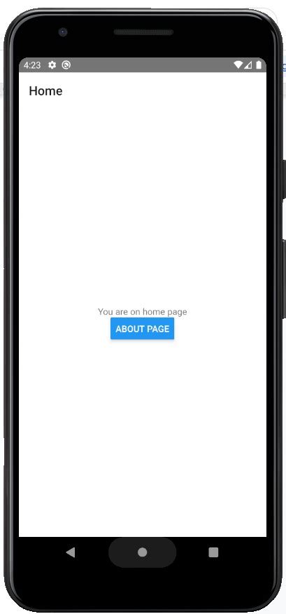 how to navigate between screens in a react native application