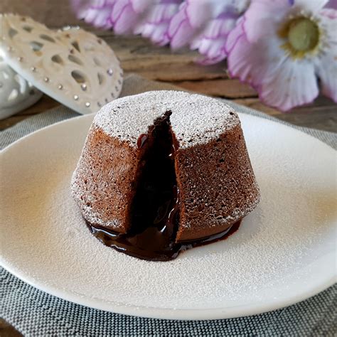 Tortino Al Cioccolato Dal Cuore Morbido Senza Impasto Crudo