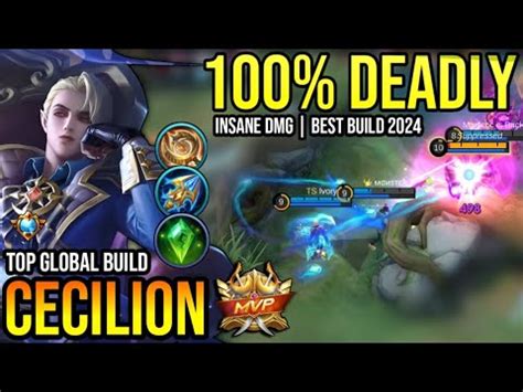 Cecilion Best Build Top Global Cecilion Gameplay Mobile