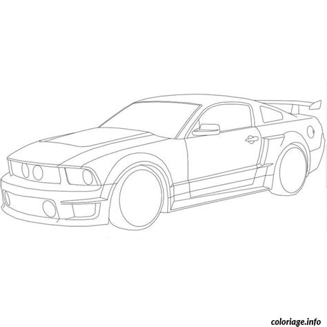 Coloriage Voiture Ford Dessin Voiture Imprimer