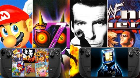 Steam Deck DER BESTE N64 Nintendo 64 Emulator Für SteamDeck Voller