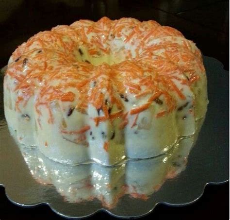 Gelatina de piña y zanahoria Receta y preparación