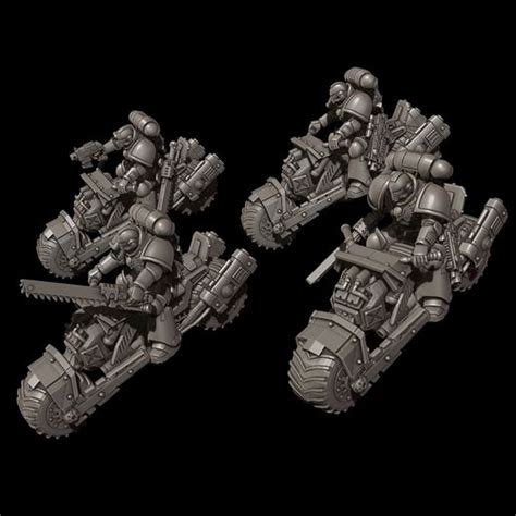 Archivo Stl Primarius Outlandish Naked Bike Set A Space Z Marine