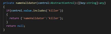 let s develop an angular application custom validation in reactive forms