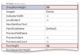 Tutorial Row Height And Layout Basics Winforms Controls Devexpress