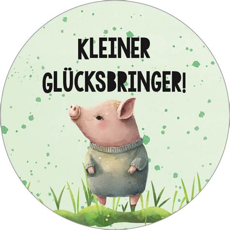 Buttonvorlage Kleiner Glücksbringer Zaubereinmaleins Shop