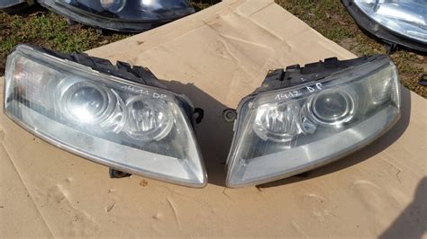 AUDI A6 C6 LAMPA PRZÓD PRAWA LEWA XENON EU AUDI A6 C6 XENON LAMPA LEWA
