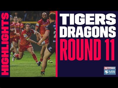 Highlights Castleford Tigers V Catalans Dragons Round 11 2021