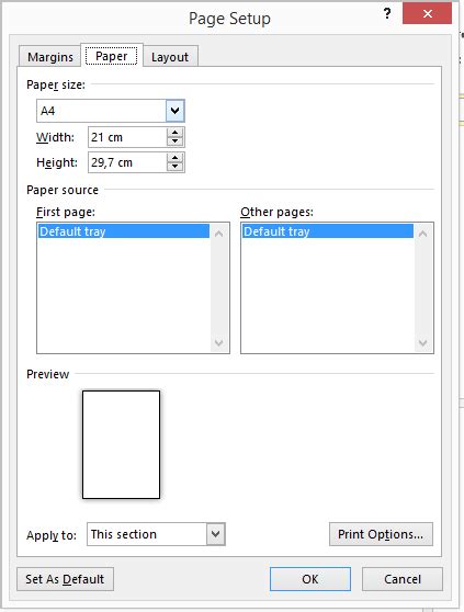 How Do I Set Default Page Layout In Word Sitdamer