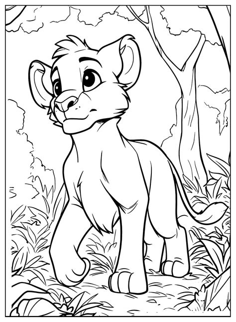 Lion Guard Coloring Page Free Printable Coloring Online Free