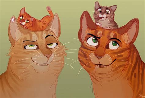 Warrior Cats Firestar X Sandstorm