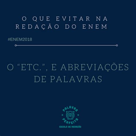 Palavra Perfeita Redação para vestibulares concursos ENEM e