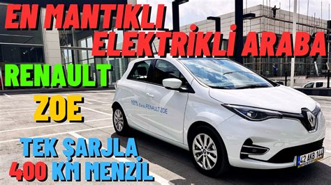 Renault ZOE 2023 İnceleme Piyasanın En Ucuz Elektrikli Aracı ÖTV