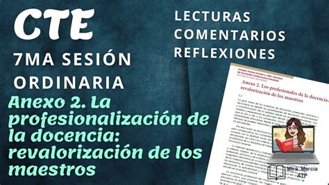 ANEXO 2 Los profesionales de la docencia revalorización de los