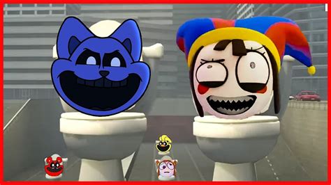 CATNAP X PONMI THE AMAZING DIGITAL CIRCUS Skibidi Toilet Meme Song
