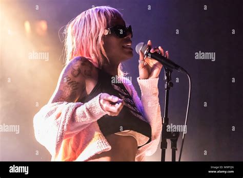 US American rapper Shayna McHayle alias Junglepussy live at Club Südpol