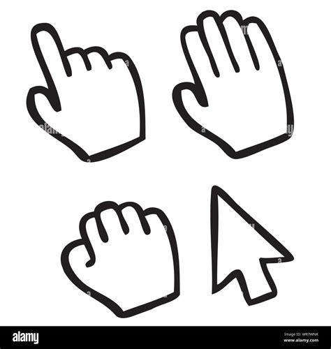 Cursors Vector Vectors Hi Res Stock Photography And Images Alamy