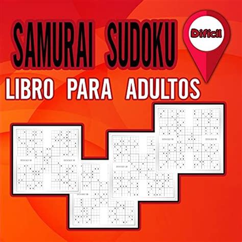 Libro De Sudokus Samurai Para Adultos Dif Cil Libro De Actividades
