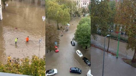 Strade Allagate A Milano Esonda Il Seveso Reggiosera