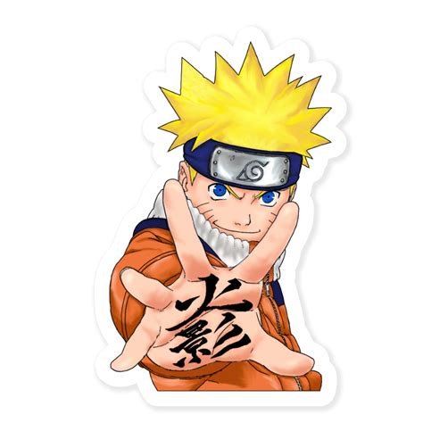 Naruto Sticker Cool Cage