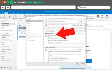 Activar Y Desactivar Las Notificaciones De Outlook Gu A