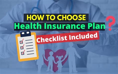 How To Choose Health Insurance Plan In India