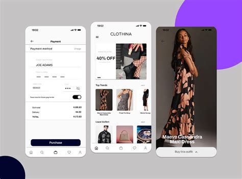 Ecommerce Fashion App Figma Community