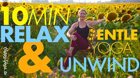 Minute Chair Yoga To Relax Unwind Youtube