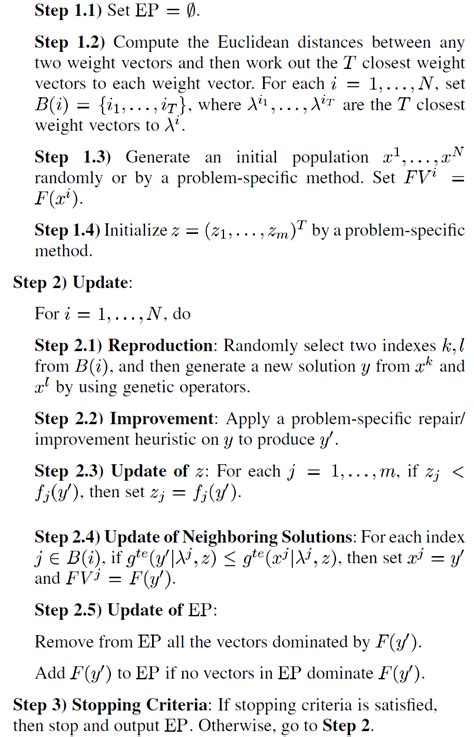 moea d a multiobjective evolutionary algorithm based on decomposition csdn博客